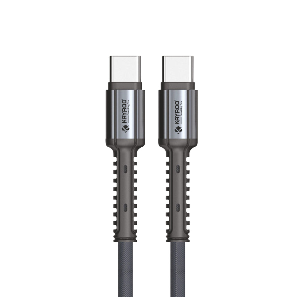 KC-103 TYPE-C TO TYPE-C METAL CABLE – Rex Enterprises